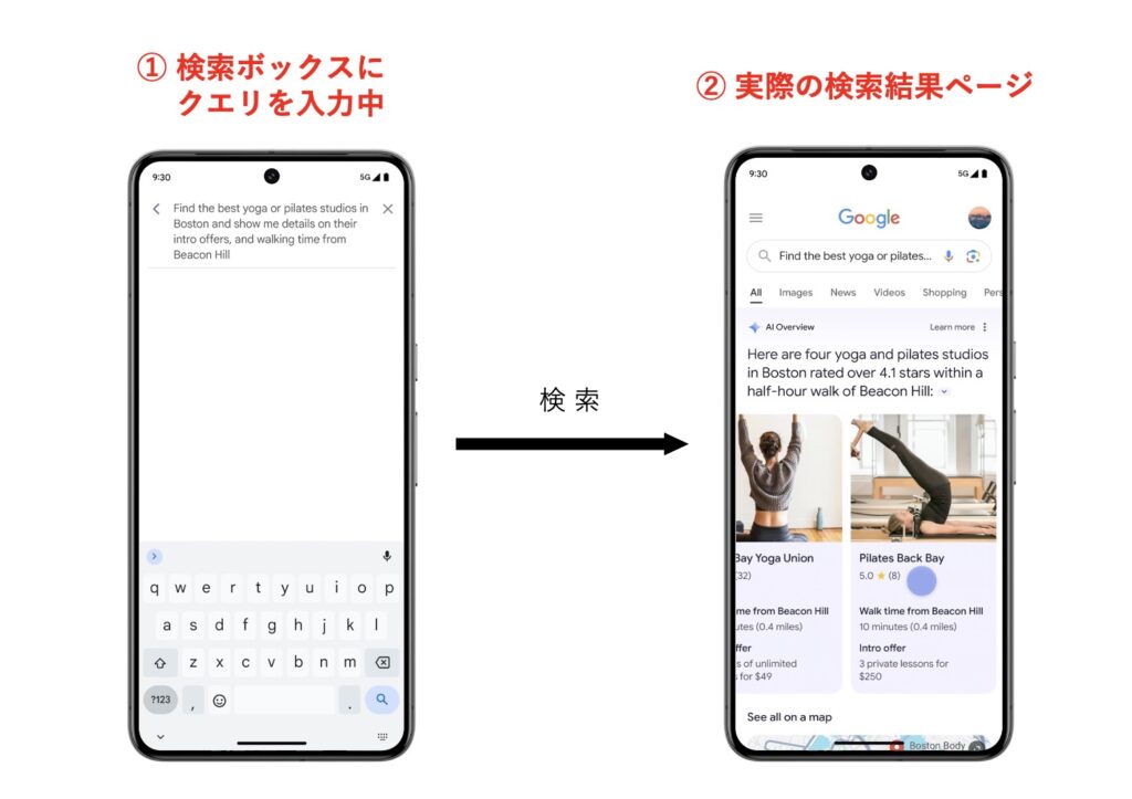 Googleの新機能「AI Overviews」とは？SGEとの違い、日本で使う方法など解説 | デジタルマーケティングブログ
